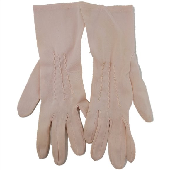 UNBRANDED | Accessories | Vintage Womens Dainty Blush Pink Dress Gloves ...